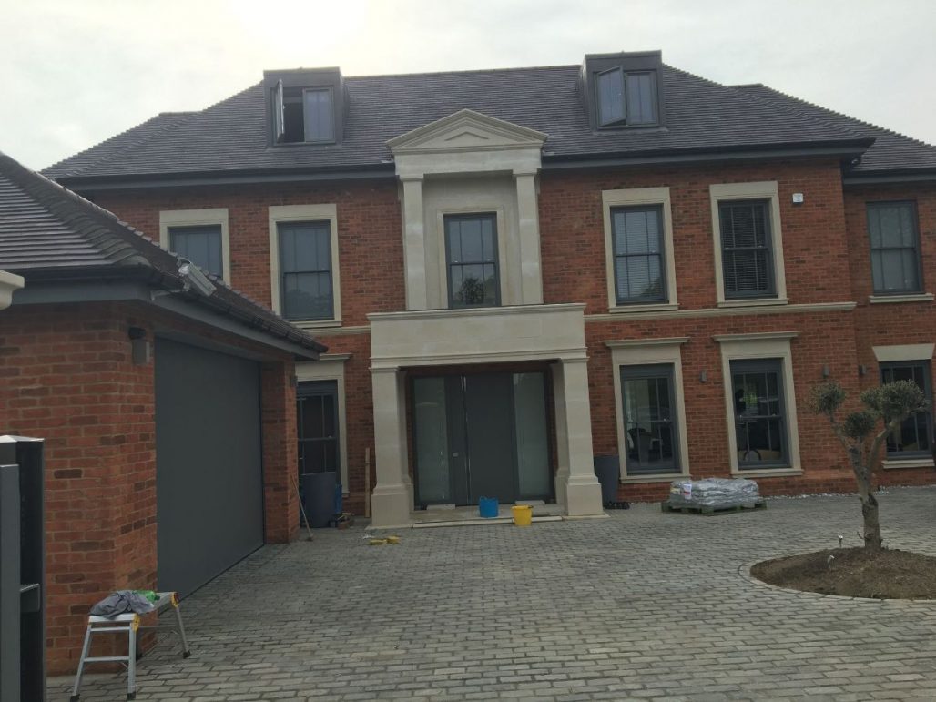 Stone Portico Designs in Kent - We are Malling Masonry 01732 424023